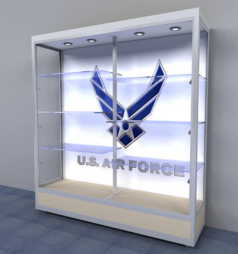 custom display cases, custom showcases, display cases, showcases, glass ...